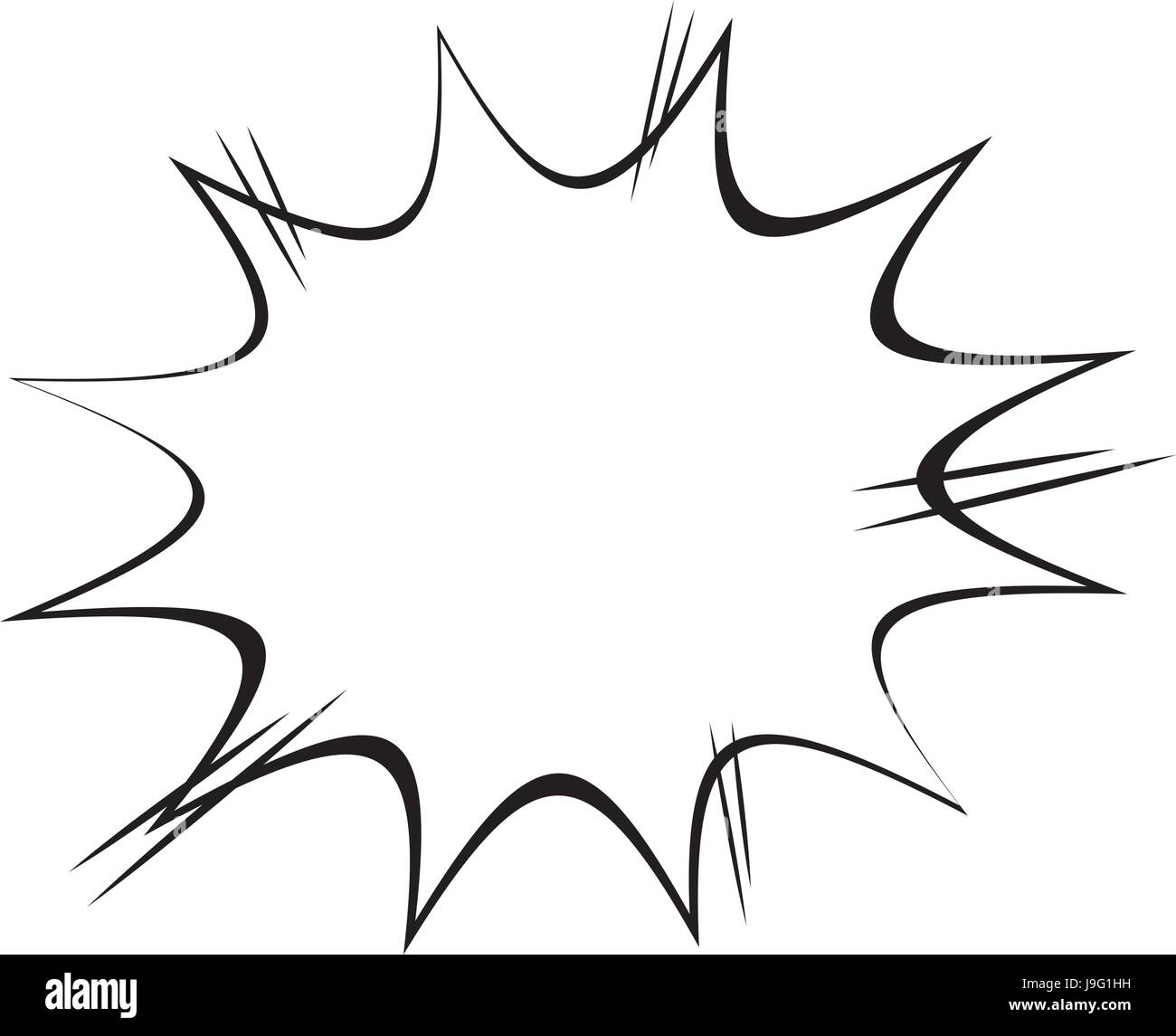 comic burst icon Stock Vector Image & Art - Alamy
