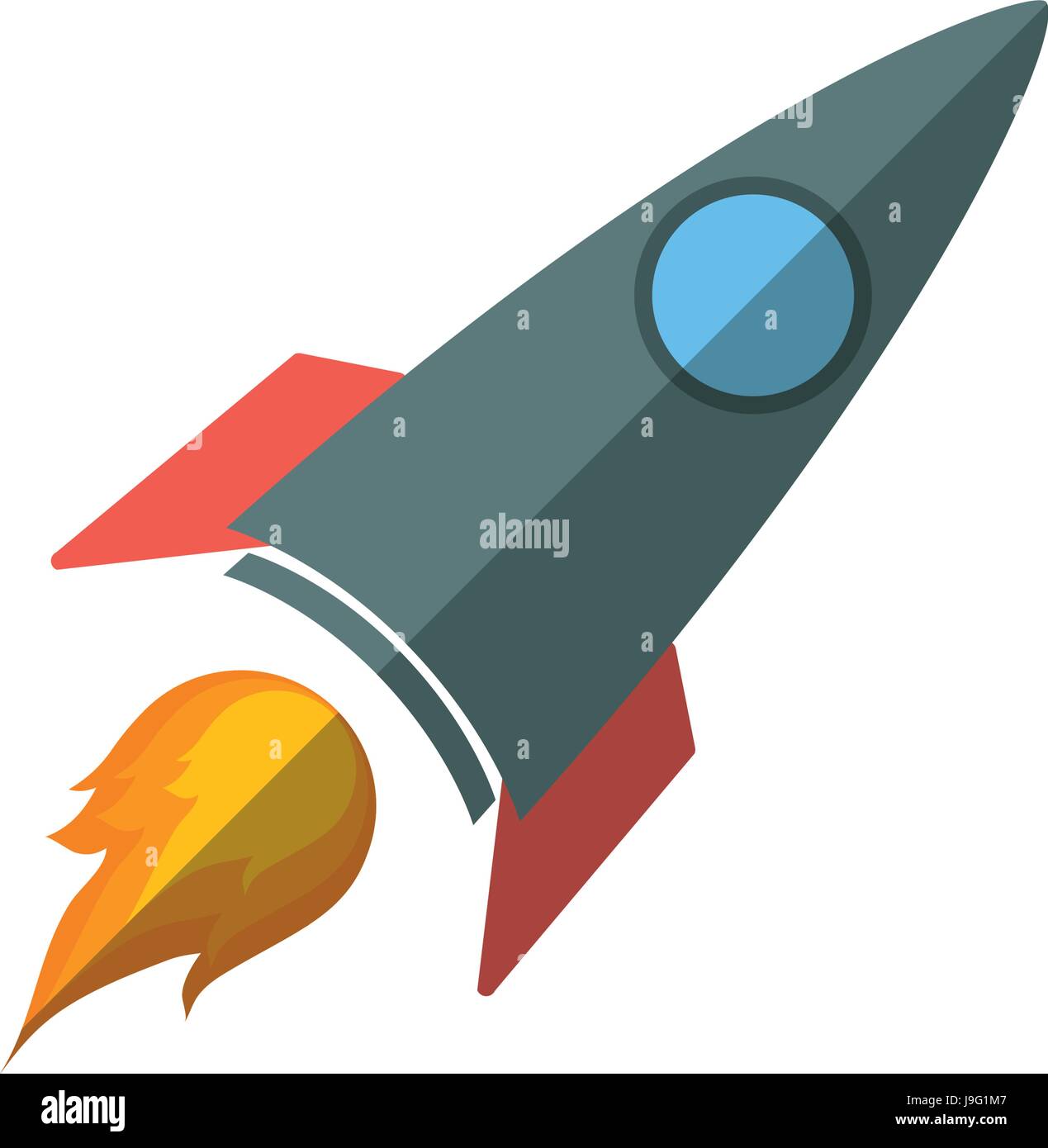 Space rocket icon Stock Vector Image & Art - Alamy