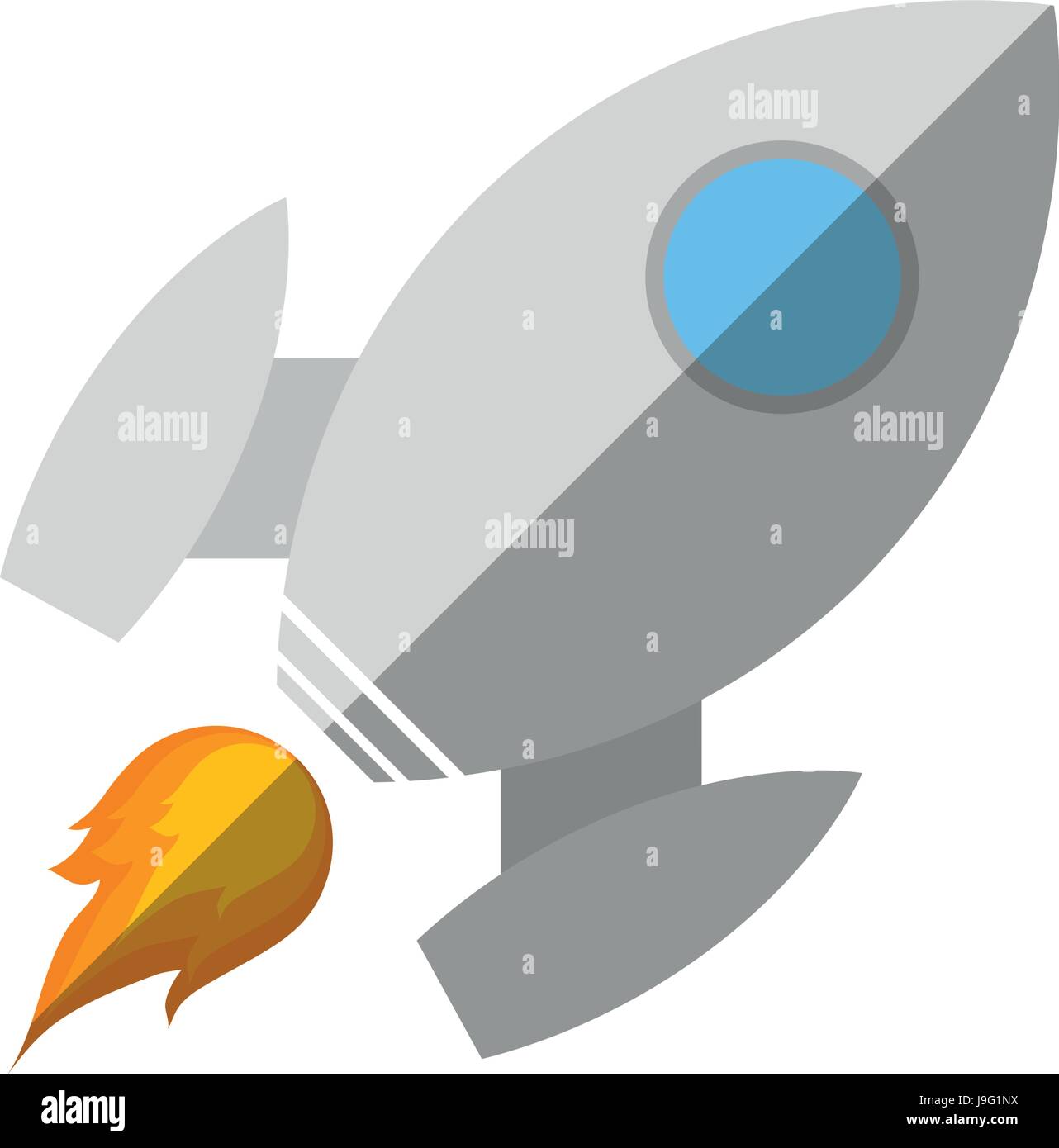 Space rocket icon Stock Vector Image & Art - Alamy