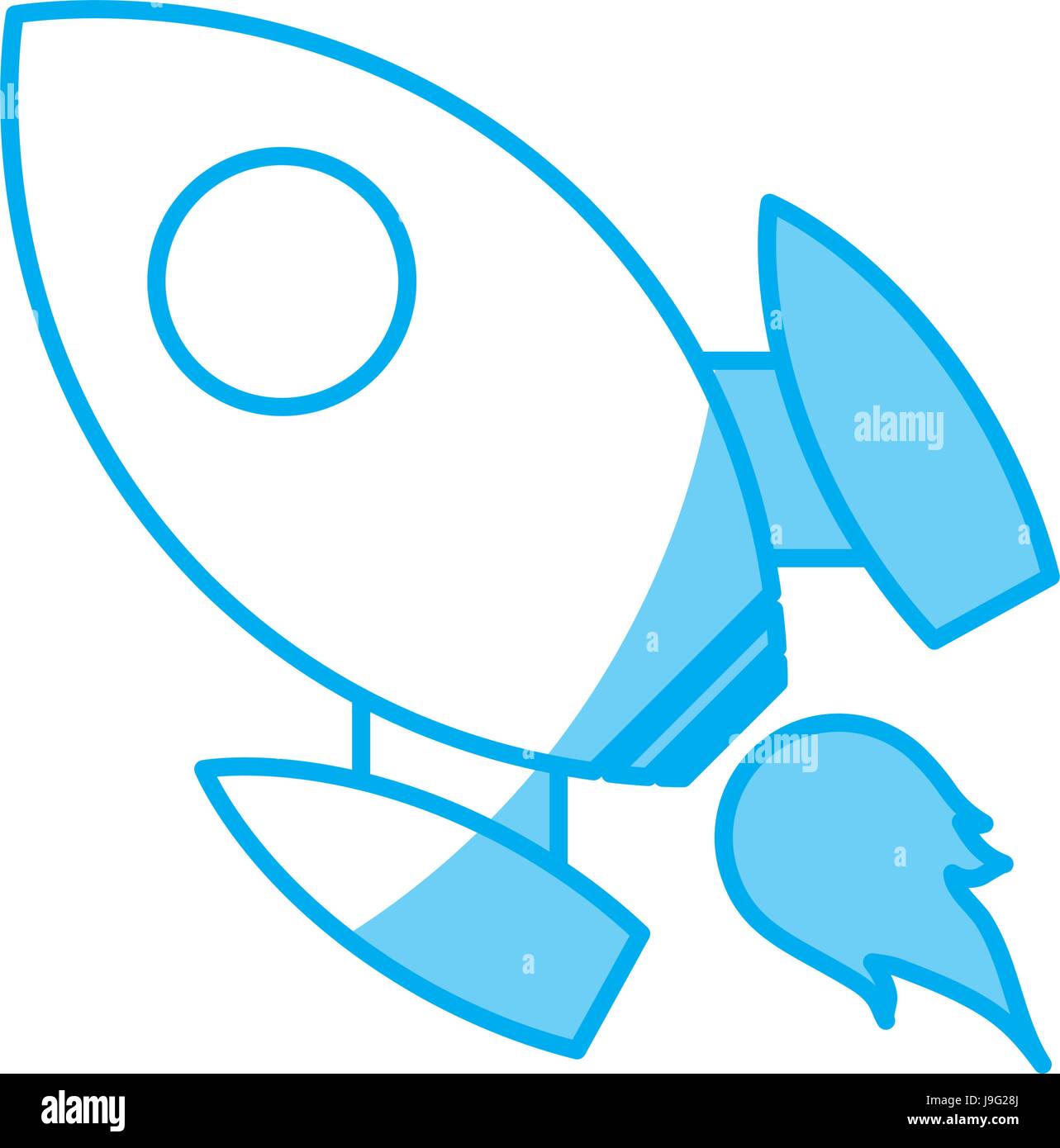 Space rocket icon Stock Vector Image & Art - Alamy
