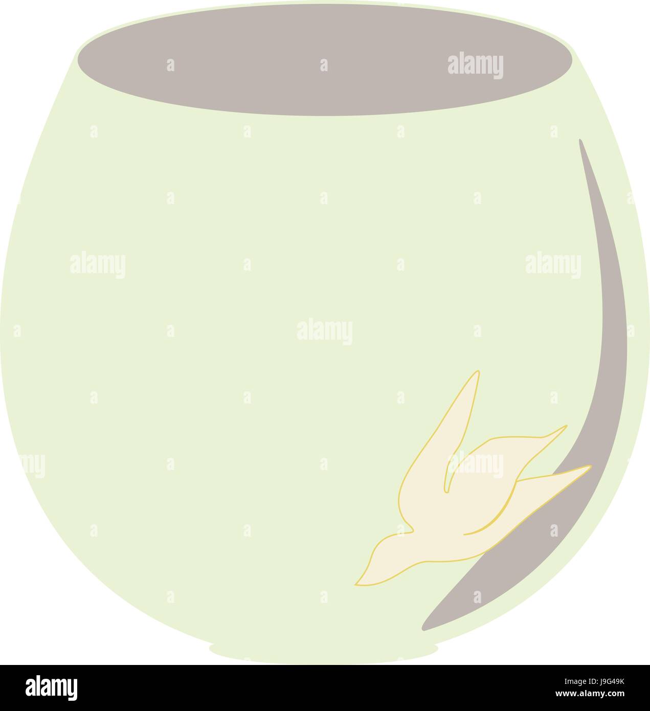 Teacup in simple vector design Stock Vector Image & Art - Alamy