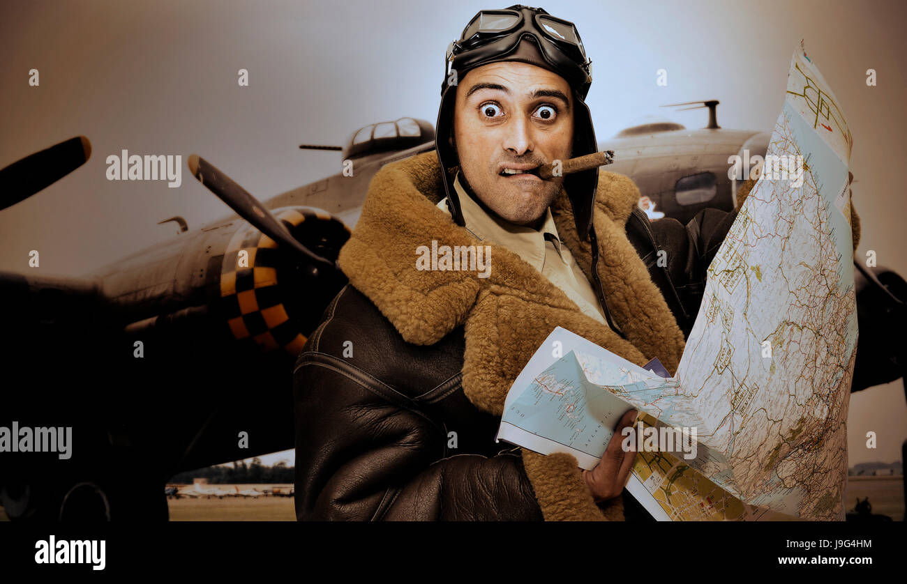 flight, male, masculine, vintage, war, uniform, adventure, pilot ...