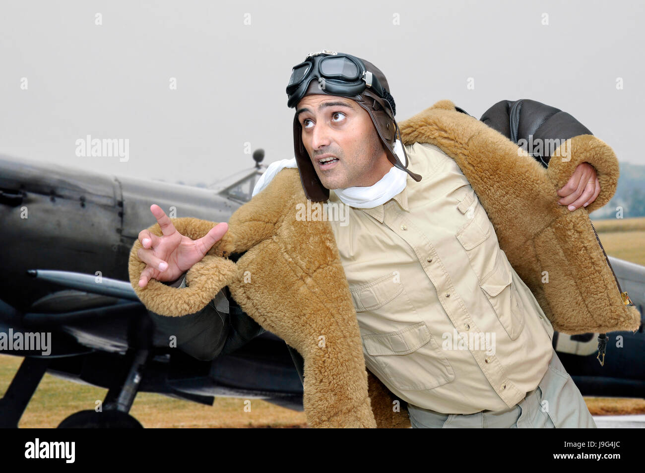 flight, male, masculine, vintage, war, uniform, adventure, pilot ...