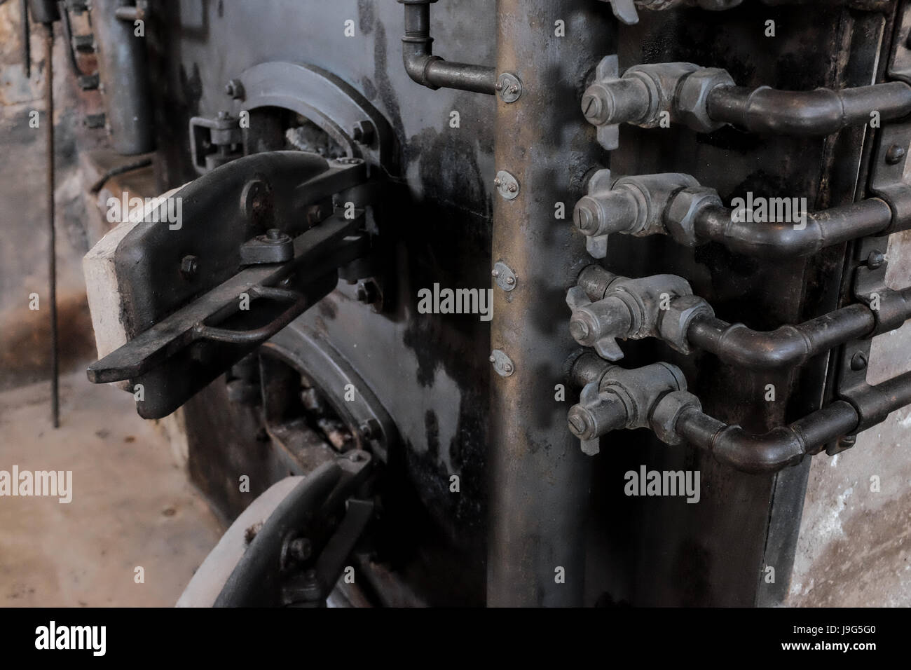 The Terezin crematorium served for cremation of thousands of bodies of ...