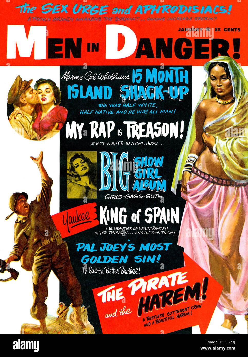 Vintage magazine cover, 1960s hi-res stock photography and images - Alamy