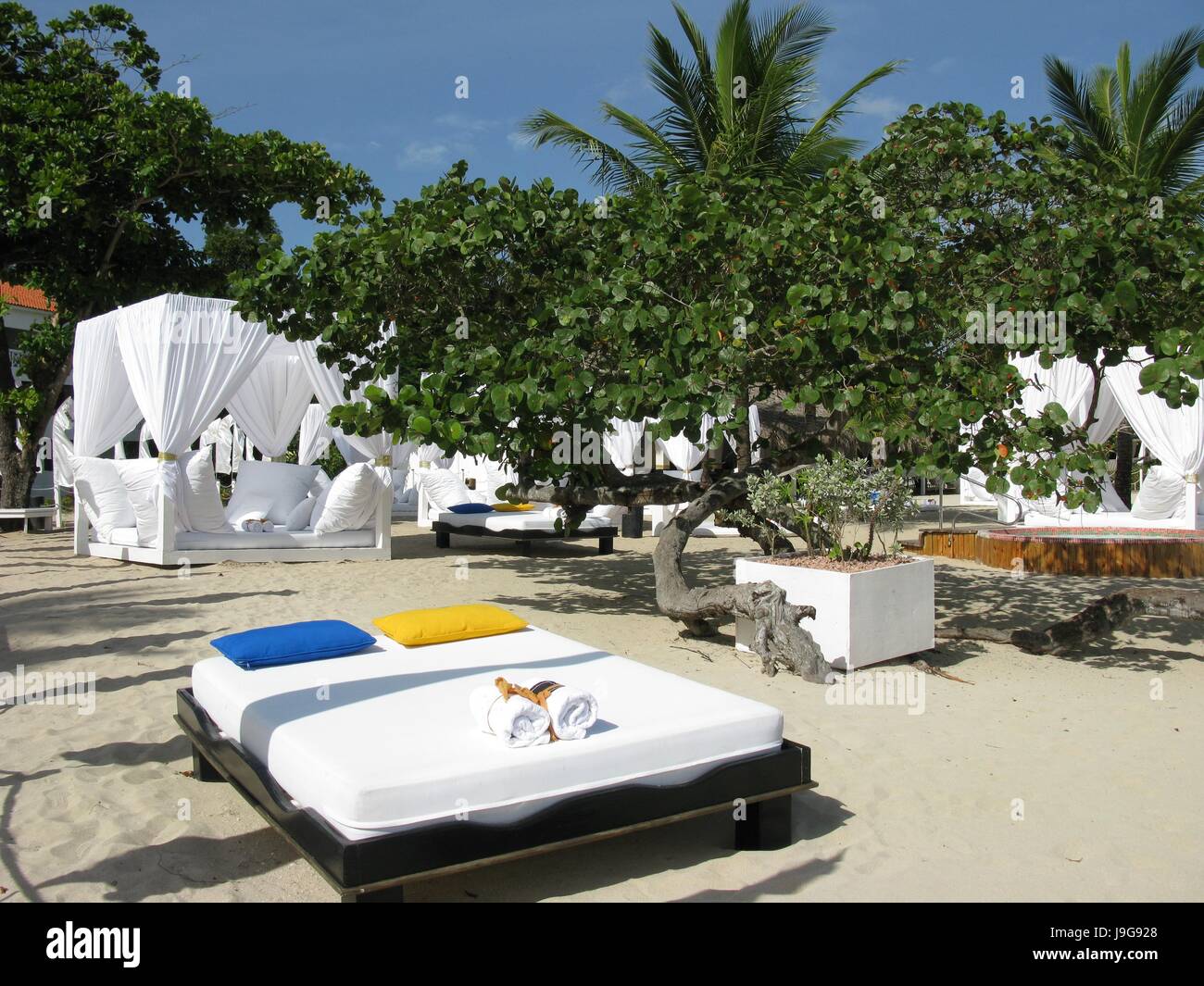 beach for vip guests Stock Photo - Alamy