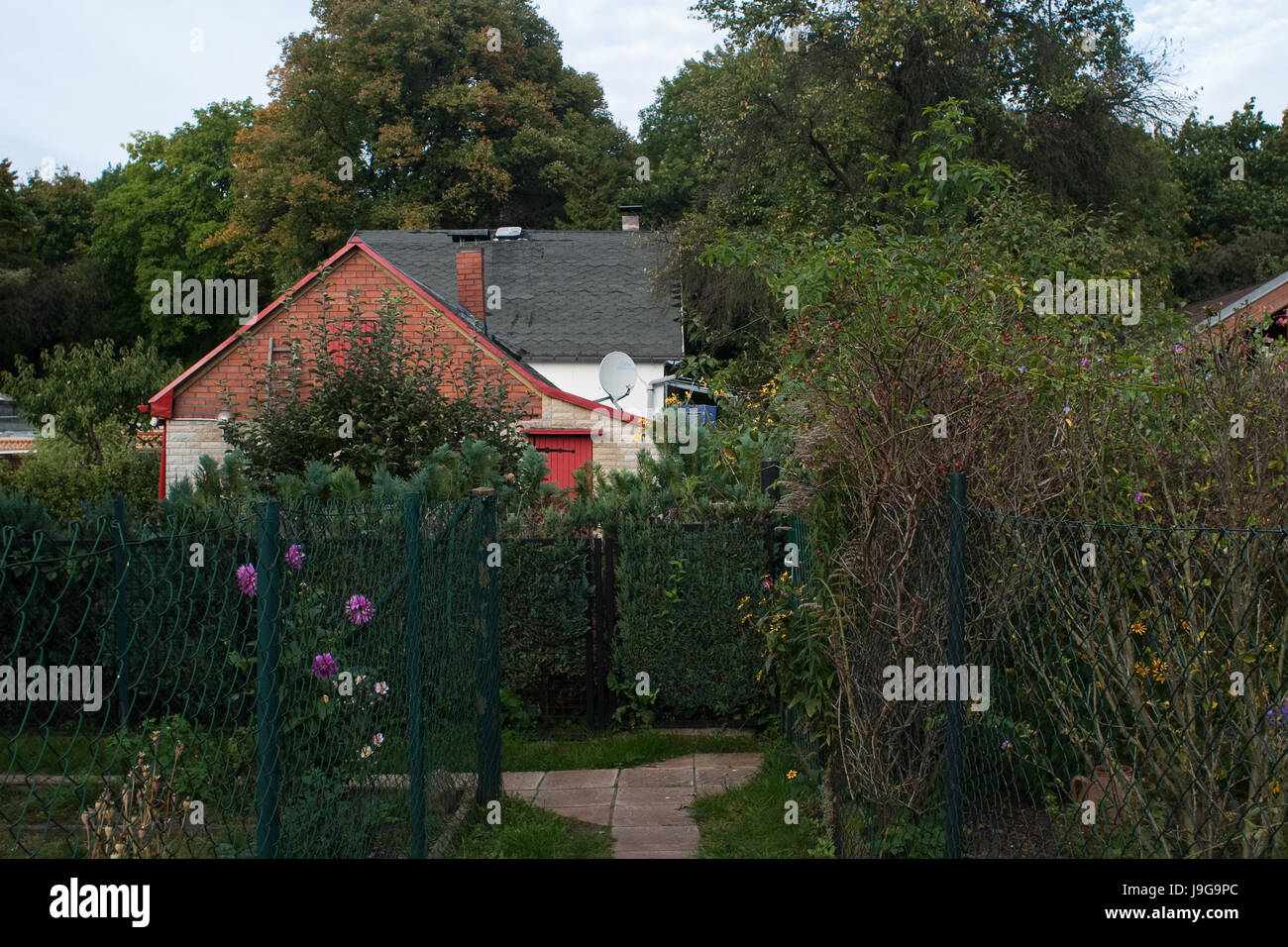 Schrebergarten family hi-res stock photography and images - Alamy