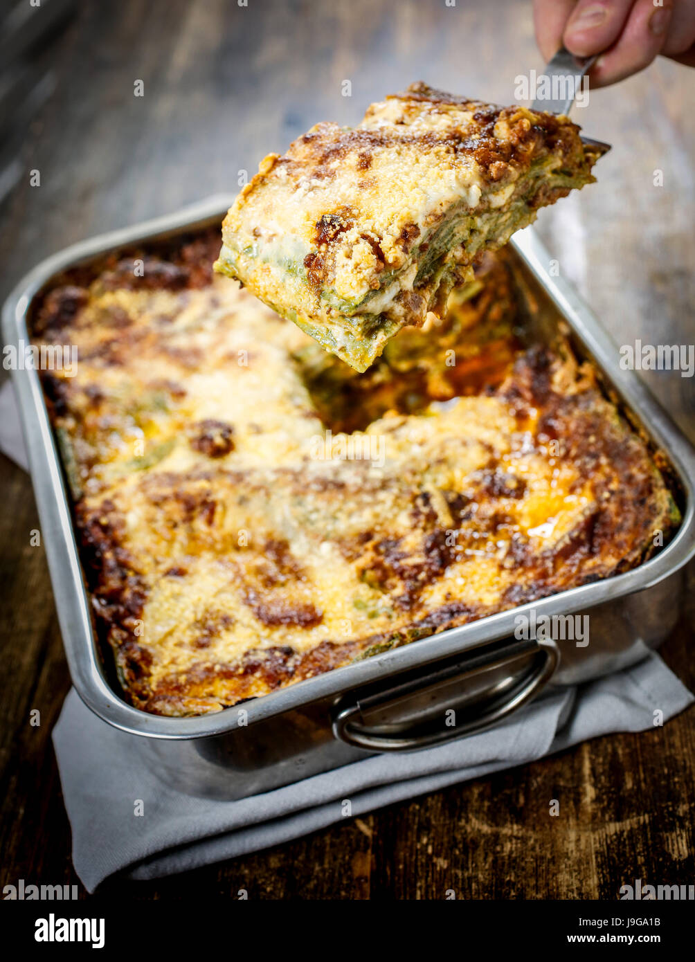 Fresh lasagne sheets hi-res stock photography and images - Alamy