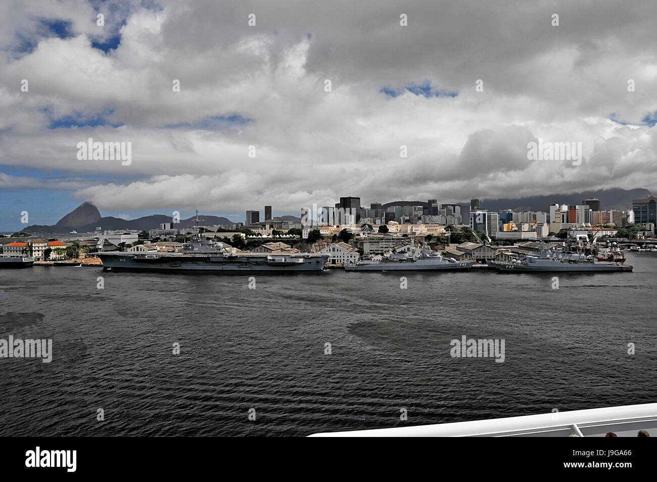 Ships at Rio de Janeiro -3/19/2011 Stock Photo - Alamy