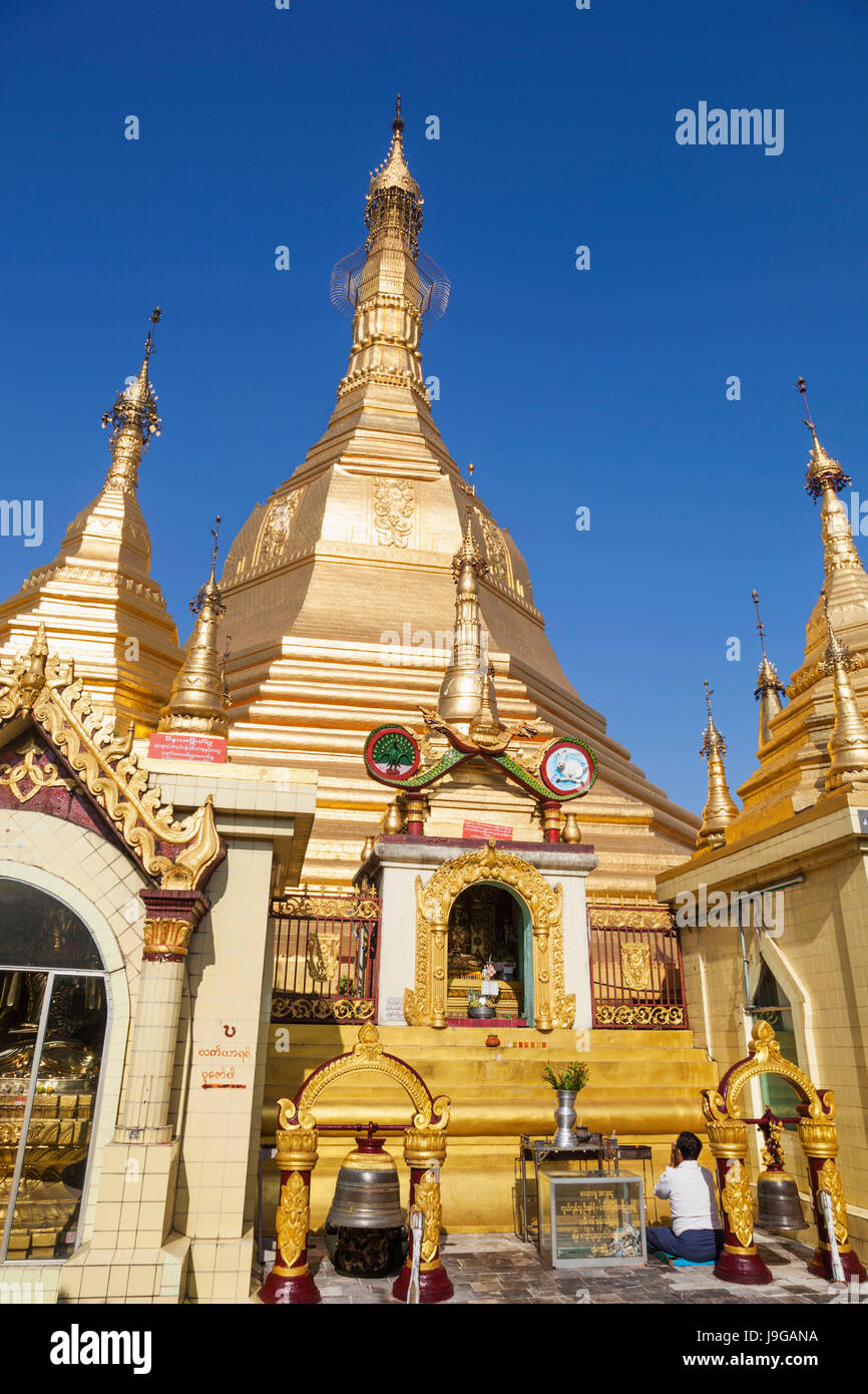 Myanmar, Yangon, Sule Pagoda Stock Photo - Alamy