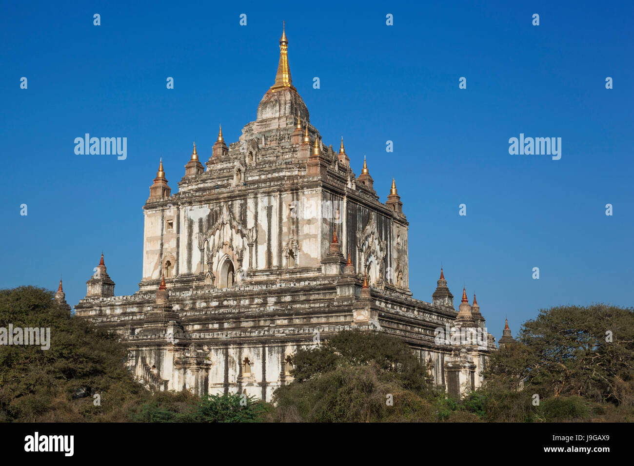 Myanmar, Bagan, Thatbyinnyu Temple Stock Photo - Alamy