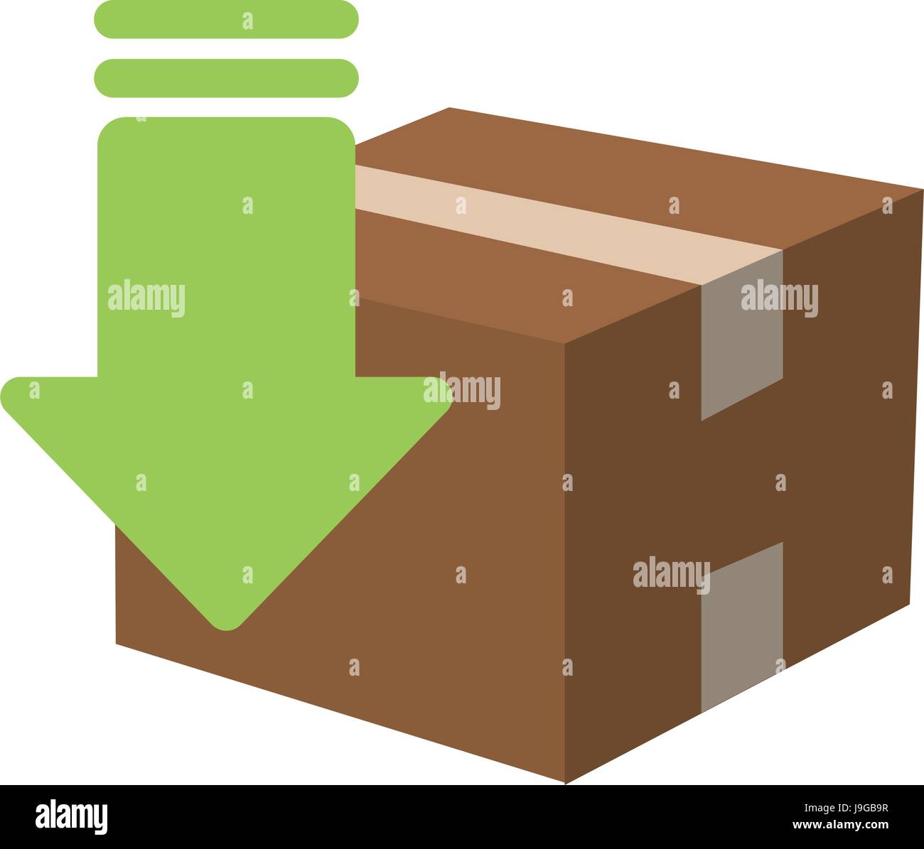 cardboard box icon image Stock Vector Image & Art - Alamy