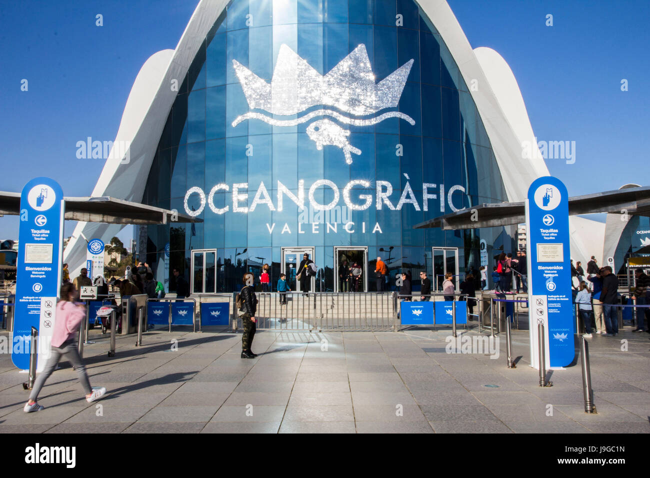 L'Oceanographic is an open-air oceanographic park designed by the late ...