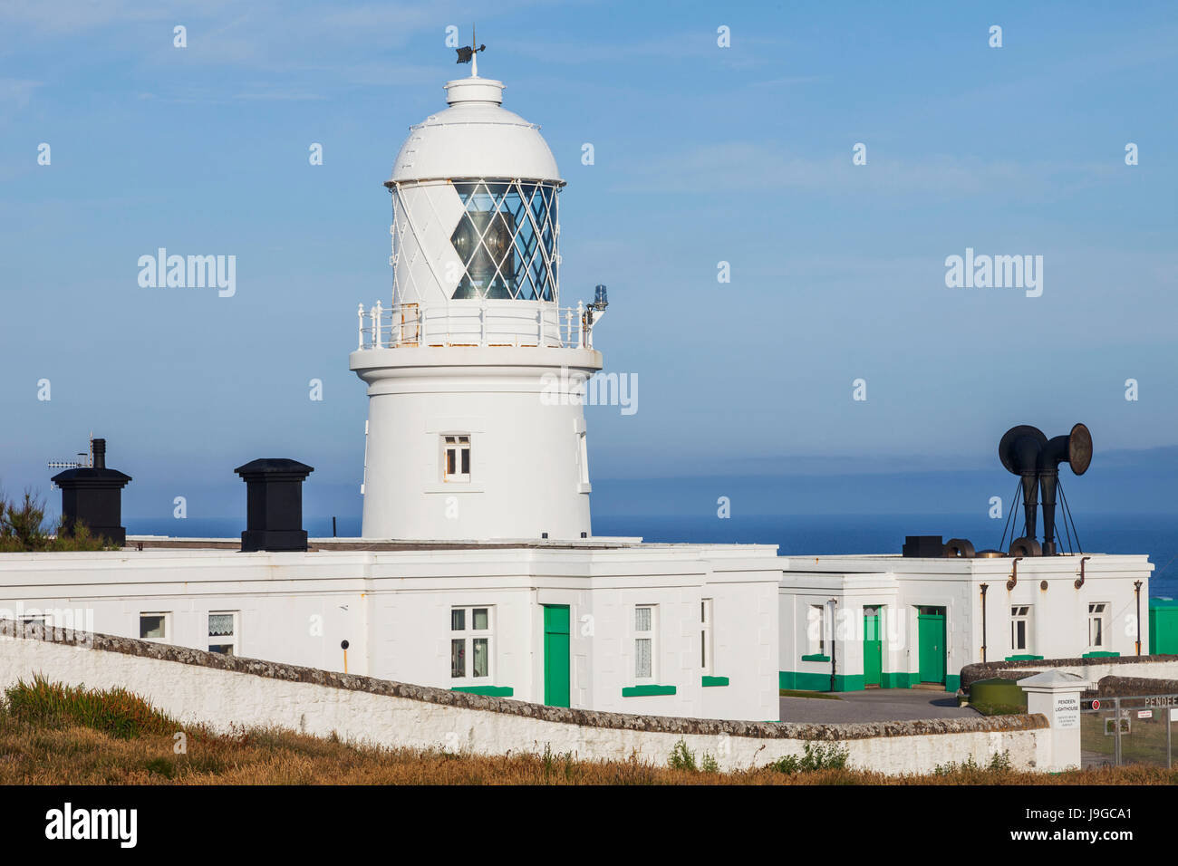 England, Cornwall, Pendeen Watch Lighthouse Stock Photo - Alamy