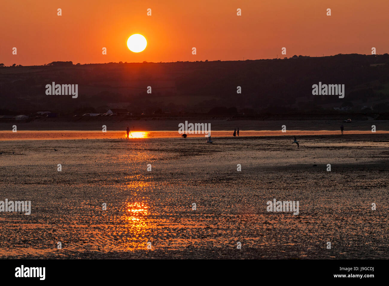 England, Cornwall, Marazion, St.Michaels Mount, Sunset Stock Photo - Alamy