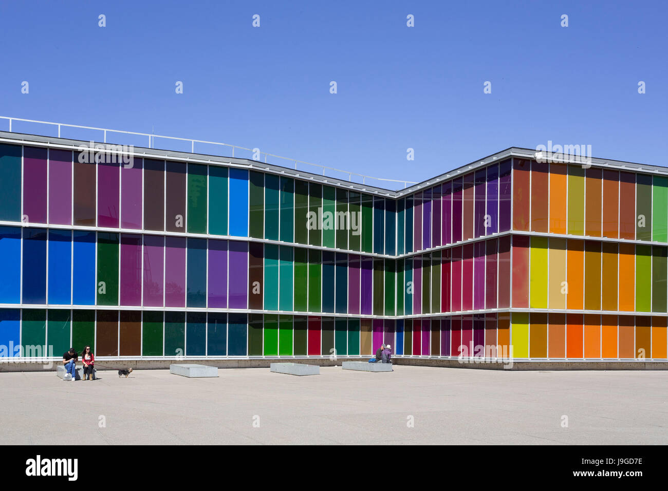 Spain, Castilla Leon Community, Leon City, Musac Museum Stock Photo - Alamy