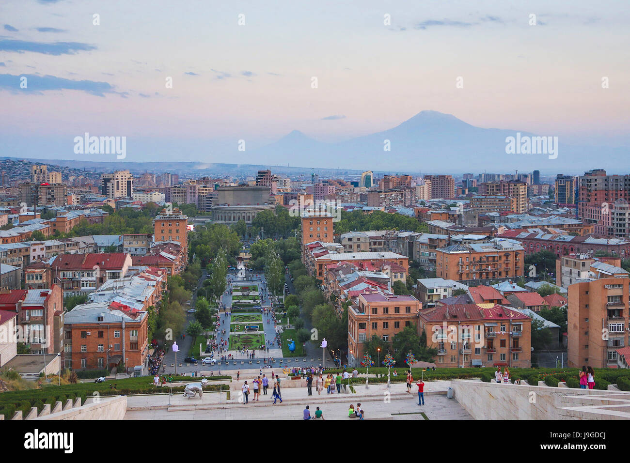 With yerevan skyline hi-res stock photography and images - Alamy