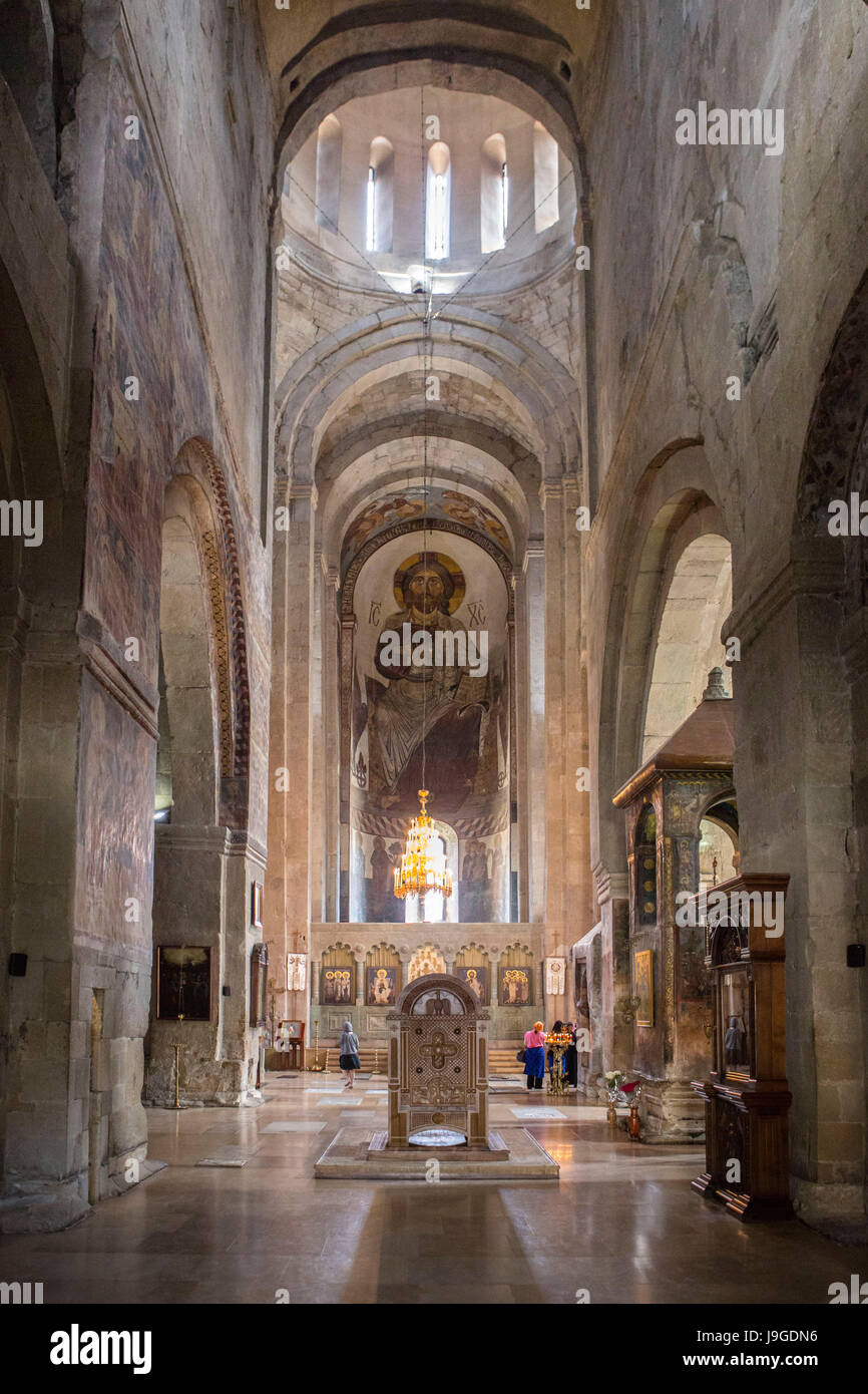 Georgia, Mtskheta City, UNESCO World Heritage Site, Sveti Tskhoveli ...