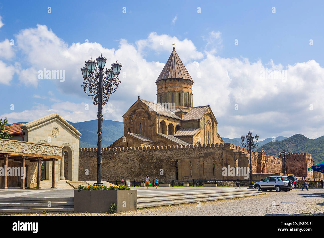 Georgia, Mtskheta City, UNESCO World Heritage Site, Sveti Tskhoveli ...