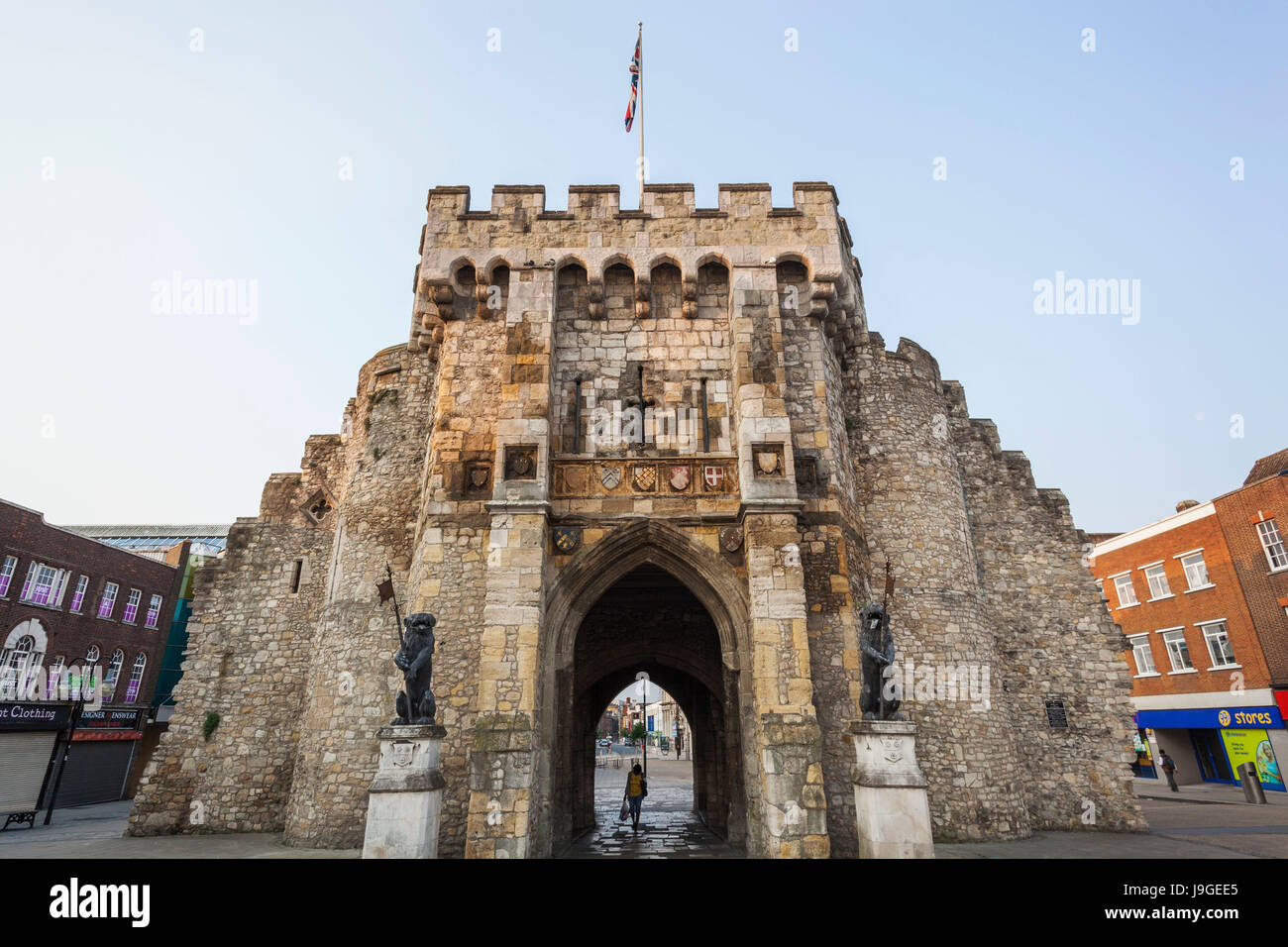England, Hampshire, Southampton, Bargate Stock Photo - Alamy