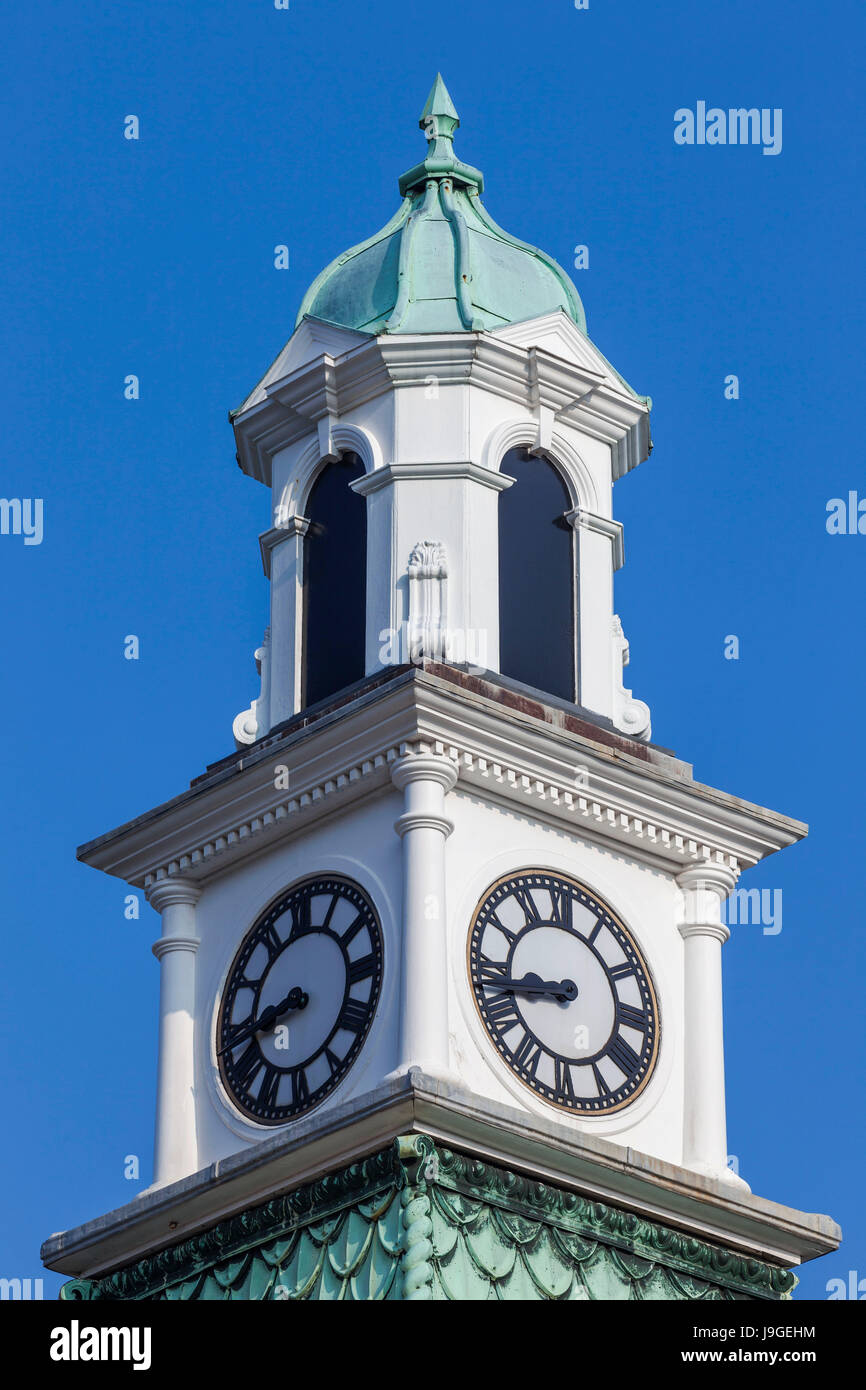 England, Kent, Margate, Old Town, Old Town Hall, Clock Tower Stock ...