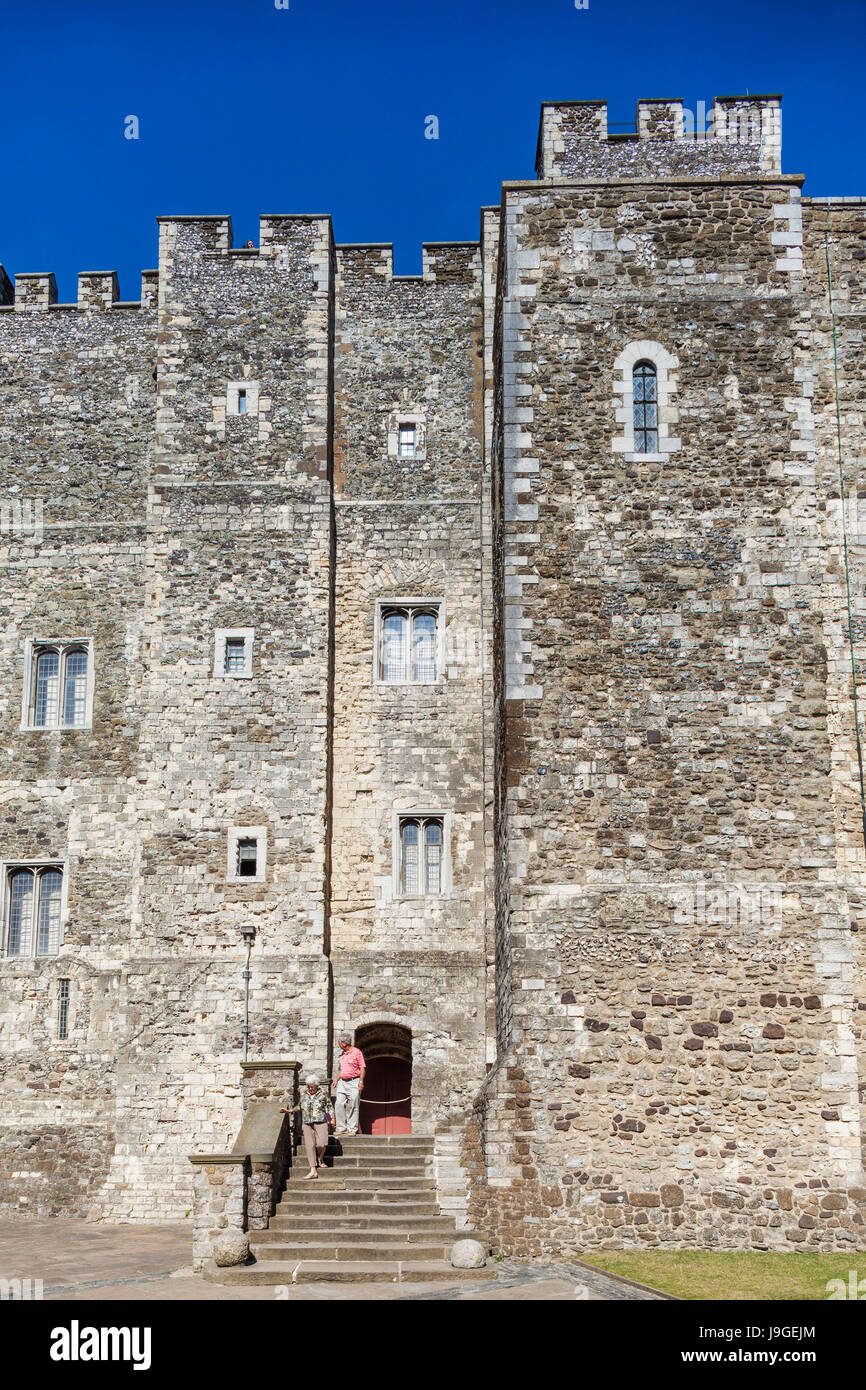 England, Kent, Dover, Dover Castle, The Great Tower Stock Photo - Alamy