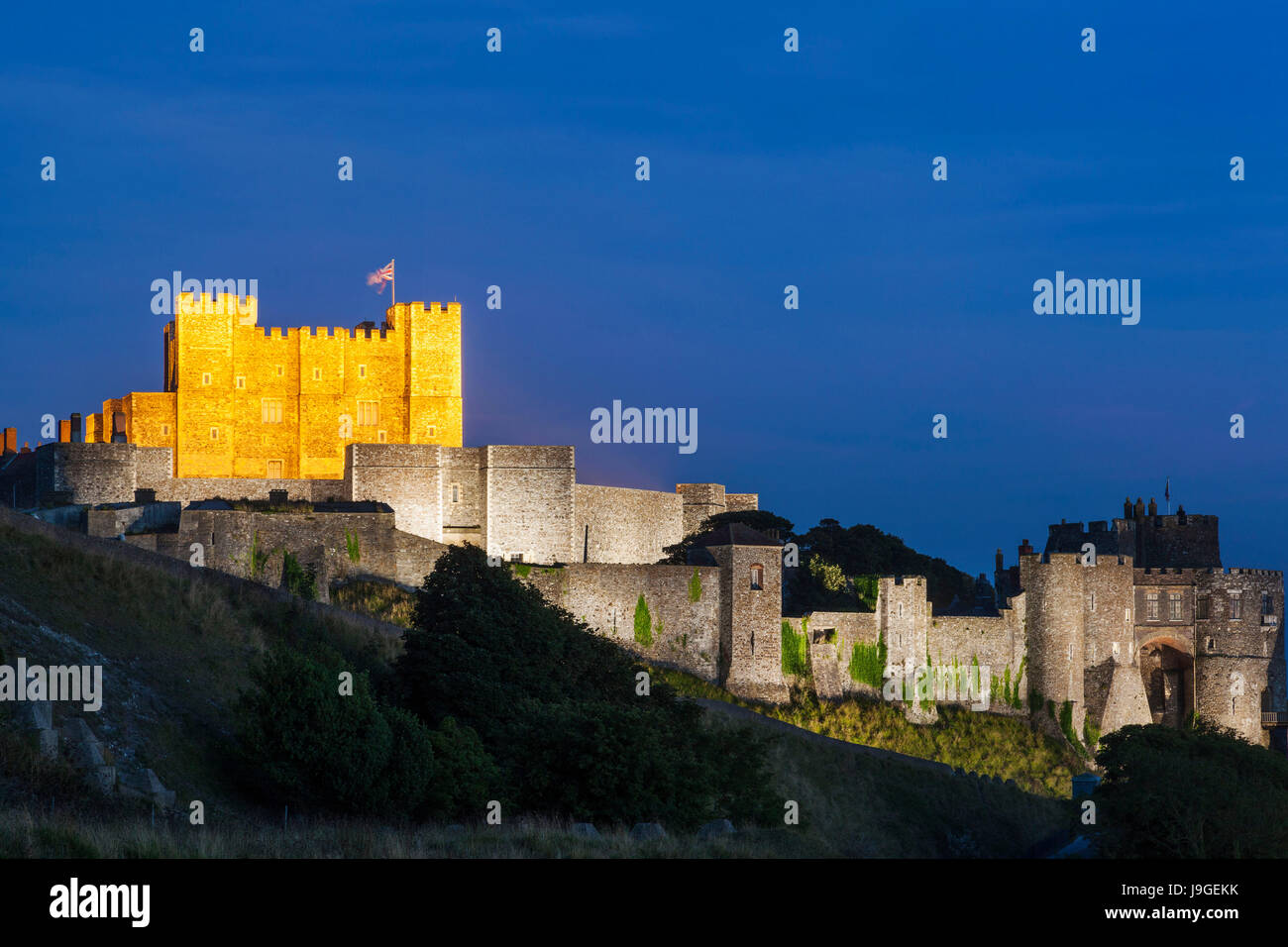 England, Kent, Dover, Dover Castle Stock Photo - Alamy