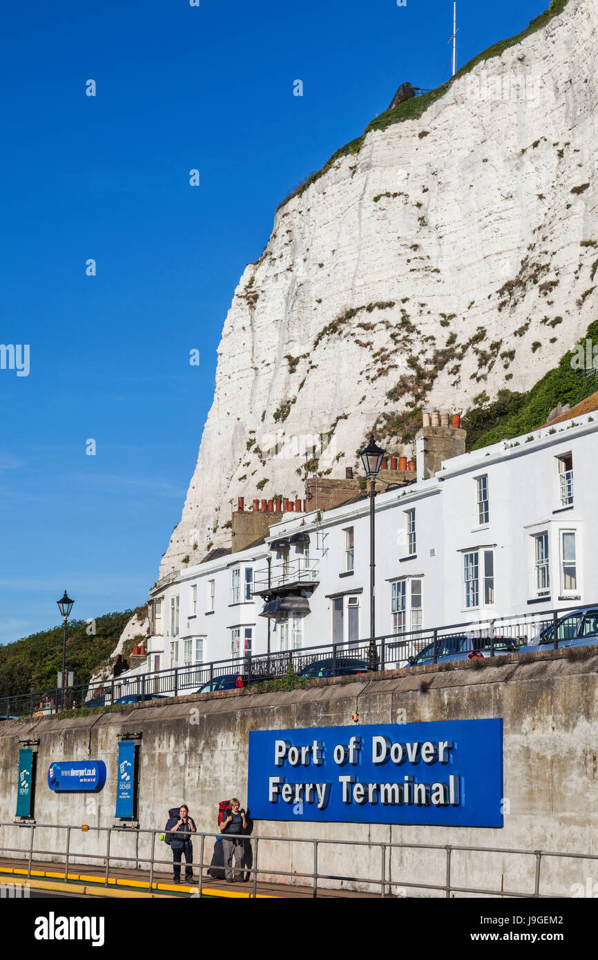 England, Kent, Dover, The White Cliffs of Dover Stock Photo - Alamy