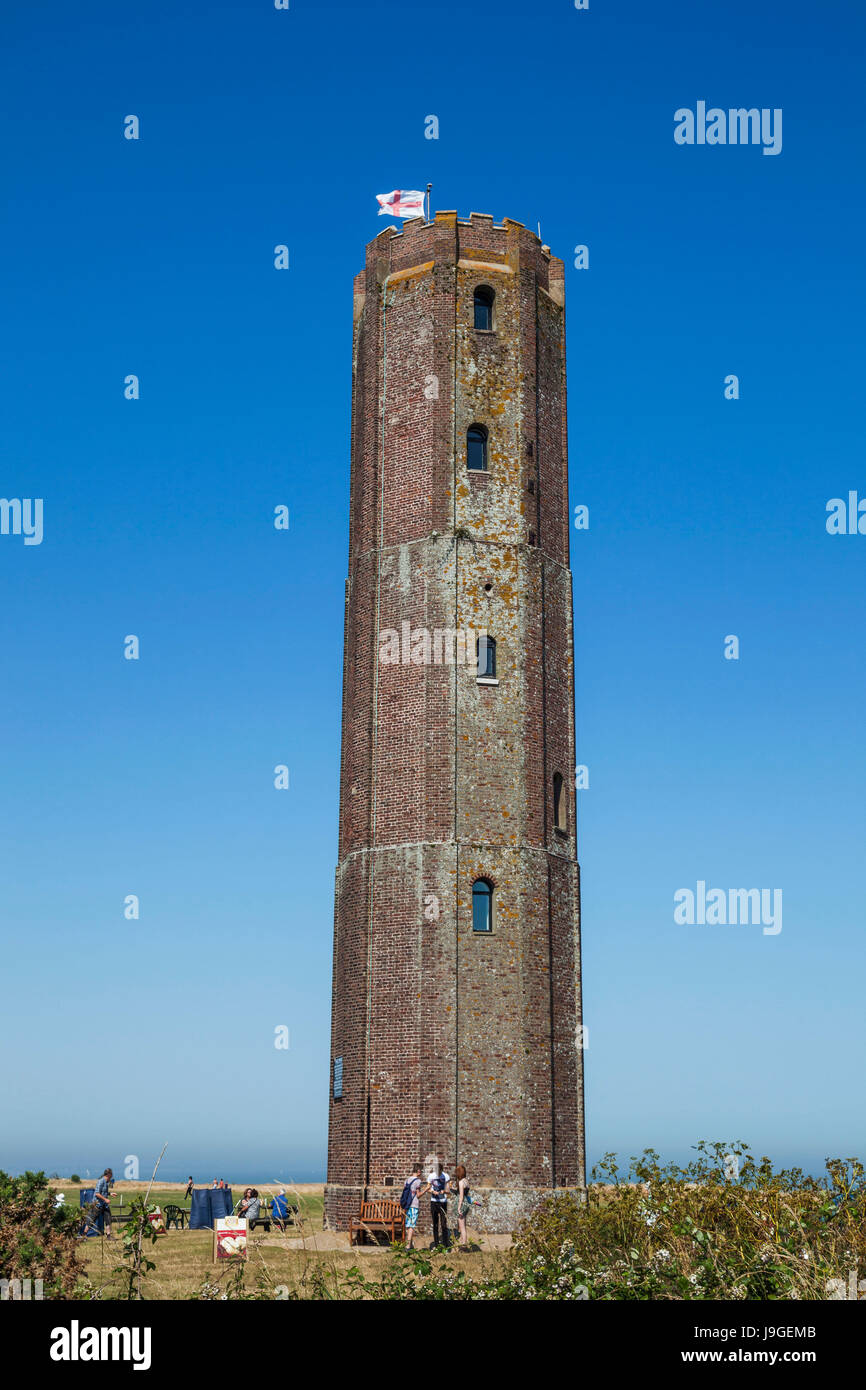 England, East Anglia, Essex, Walton-on-the-Naze, Naze Tower Stock Photo ...