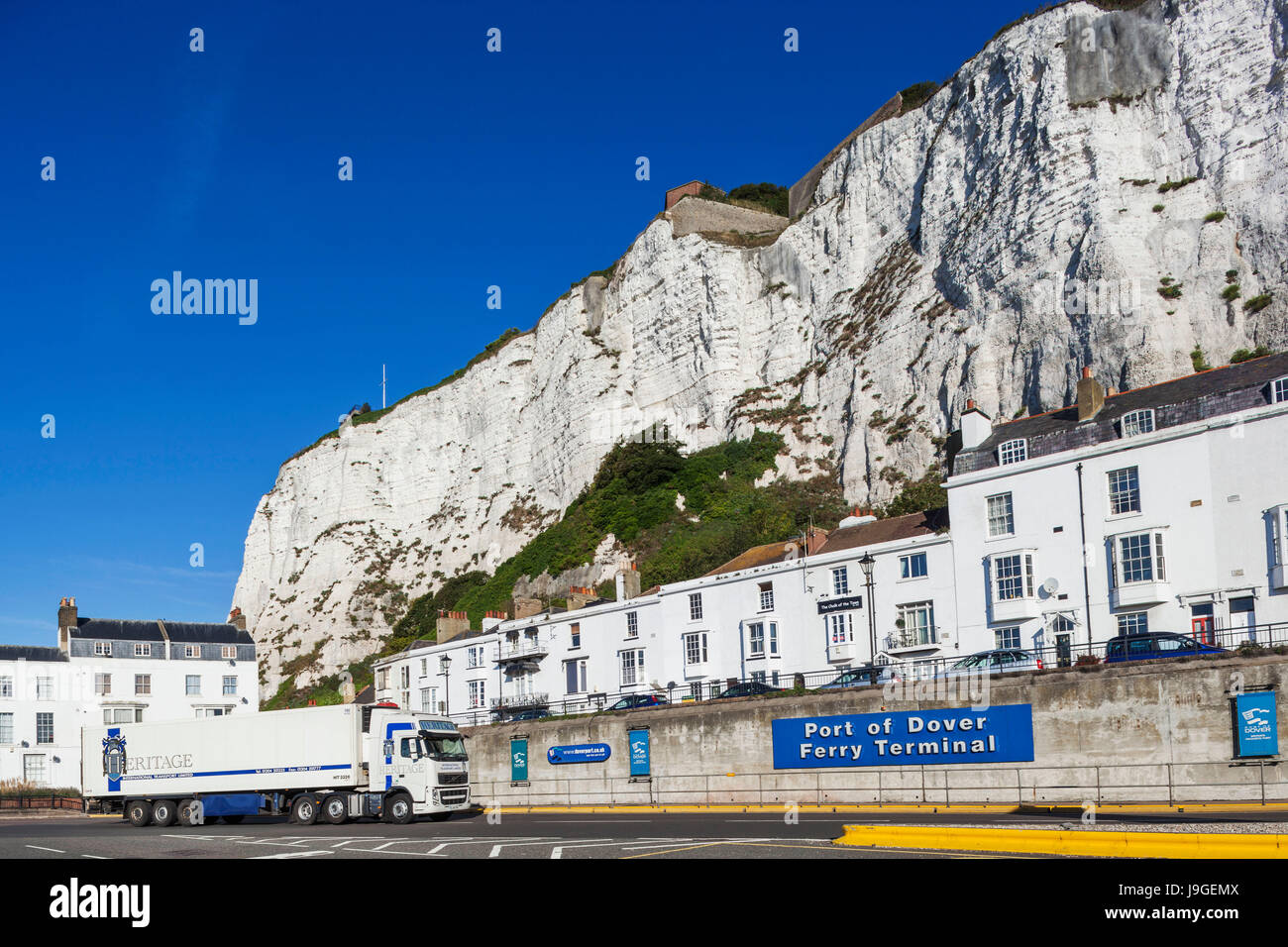 England, Kent, Dover, The White Cliffs of Dover Stock Photo - Alamy