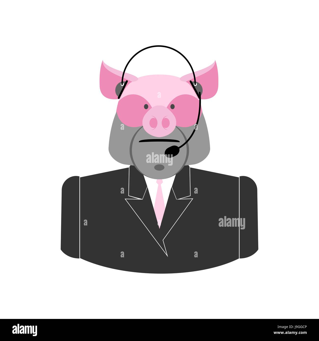 Call center face smile Stock Vector Images - Alamy