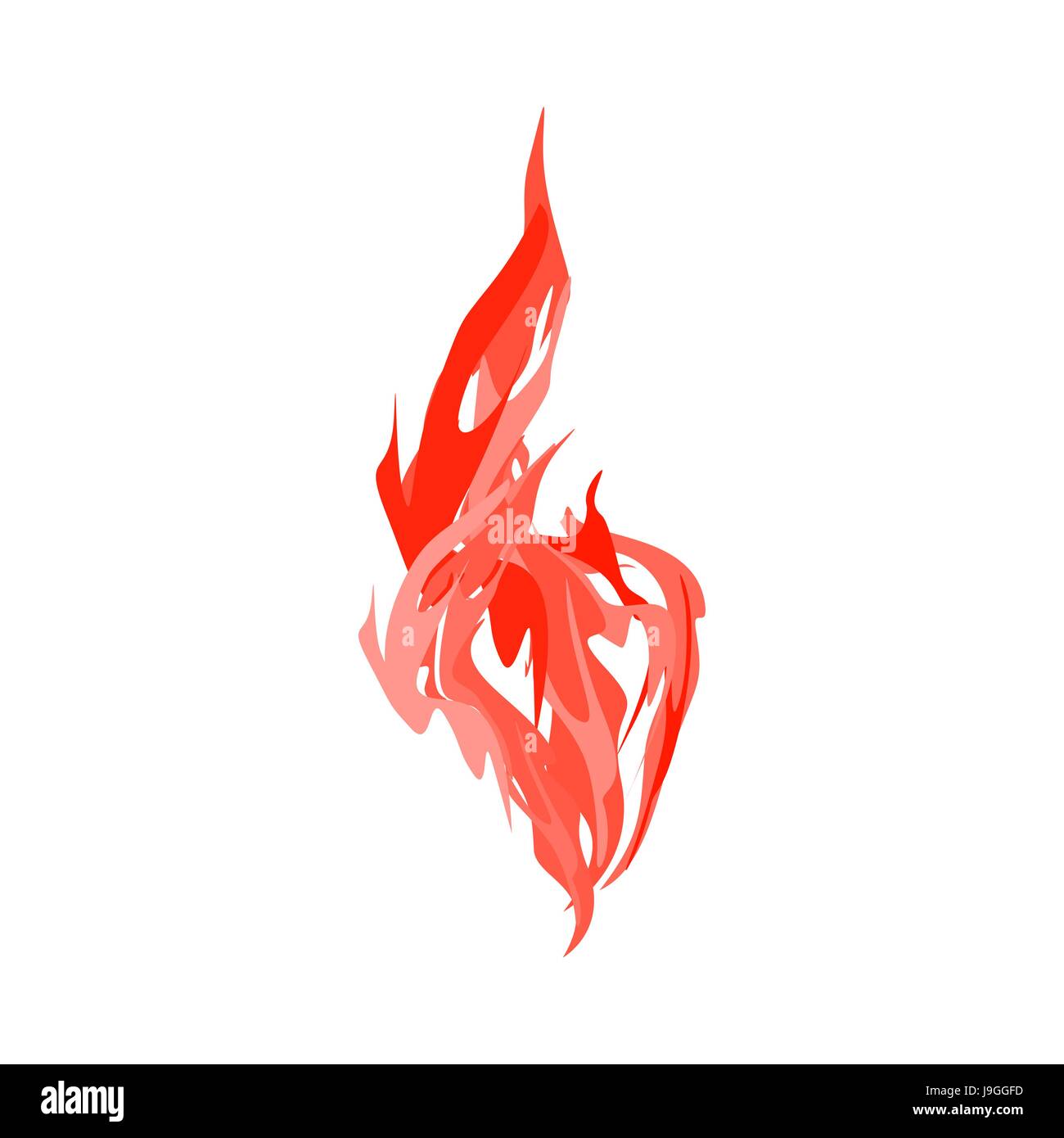 Inferno flames fire detail Stock Vector Images - Alamy