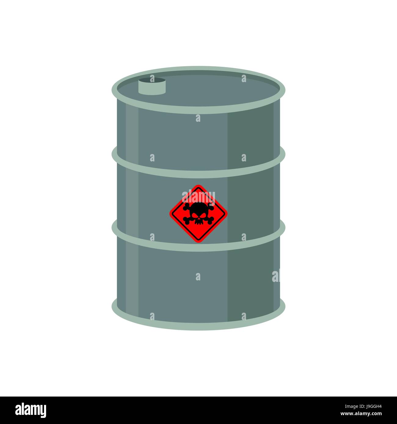 Cartoon barrel nuclear waste hi-res stock photography and images - Alamy