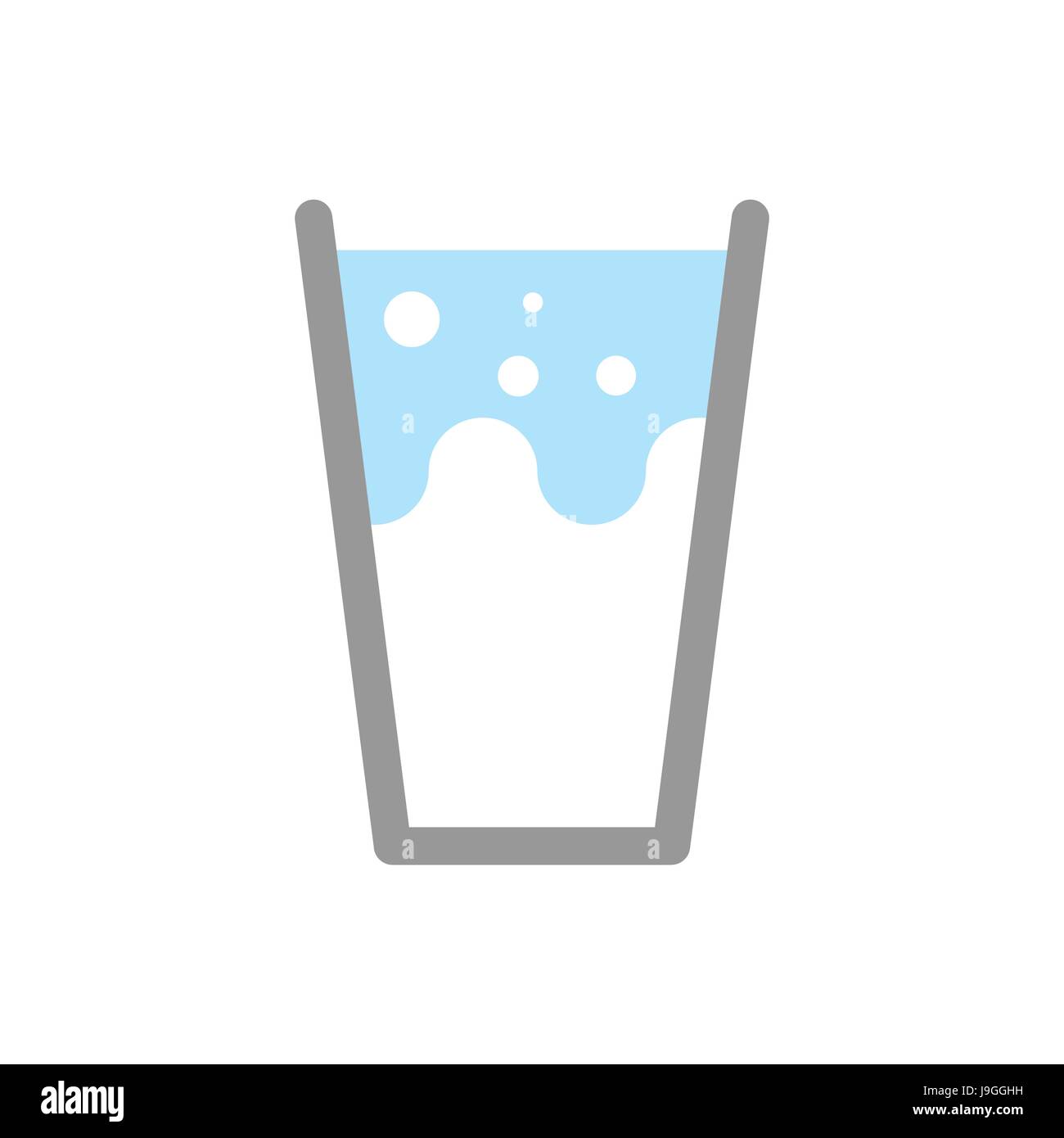 Full cream milk in Stock Vector Images - Alamy