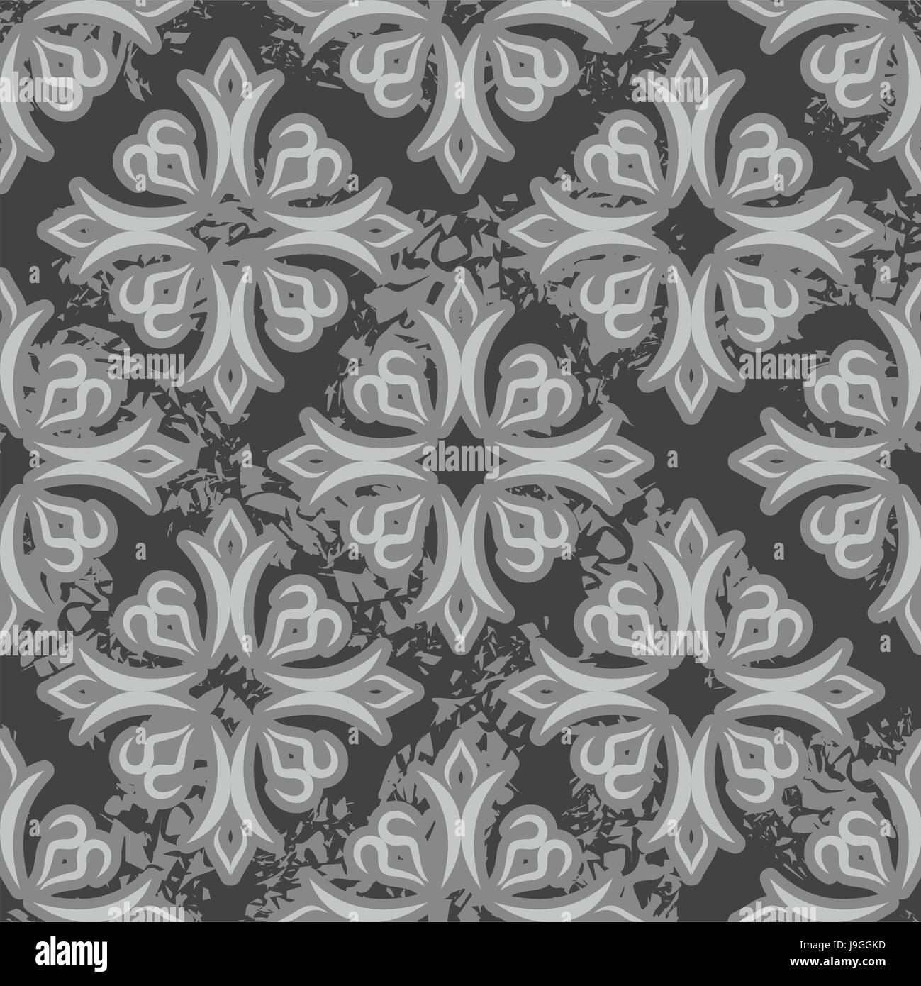 Vintage seamless pattern. Old Royal ornament. Retro background. Classic ...