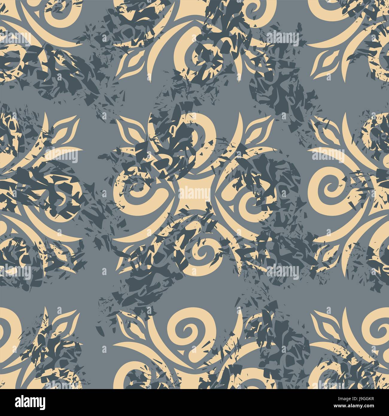 Vintage seamless pattern. Old Royal ornament. Retro background. Classic ...