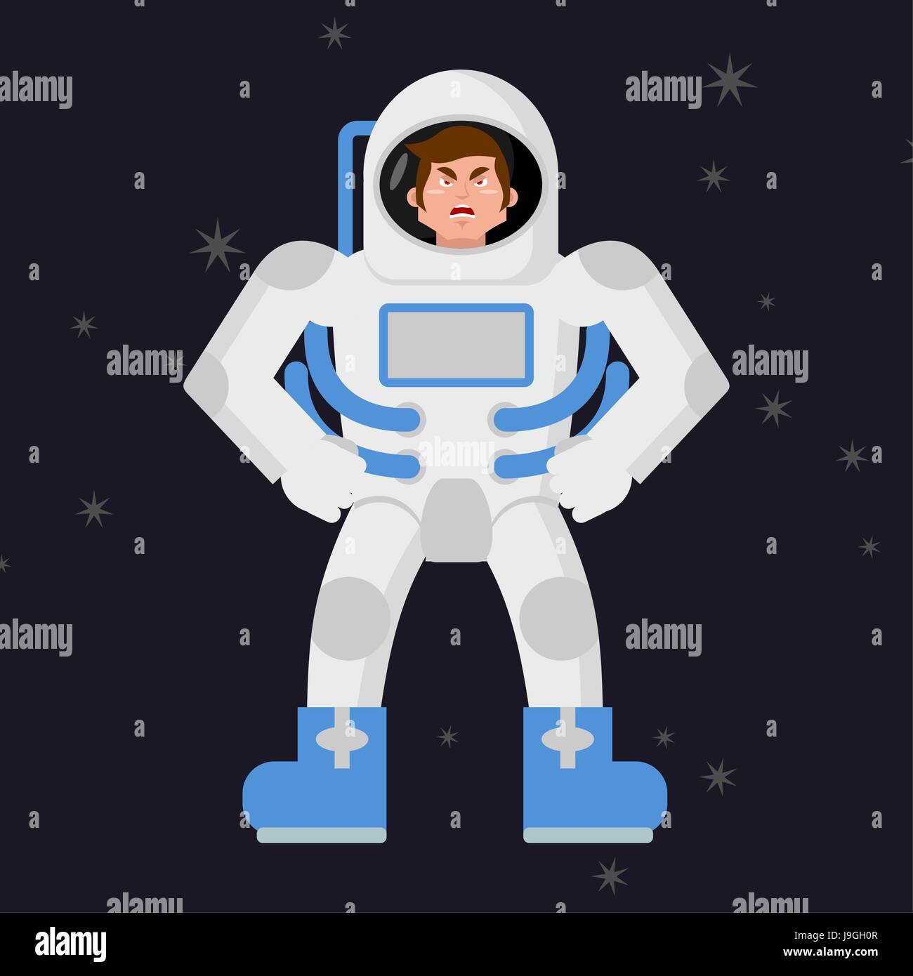 Aggressive protector Stock Vector Images - Alamy