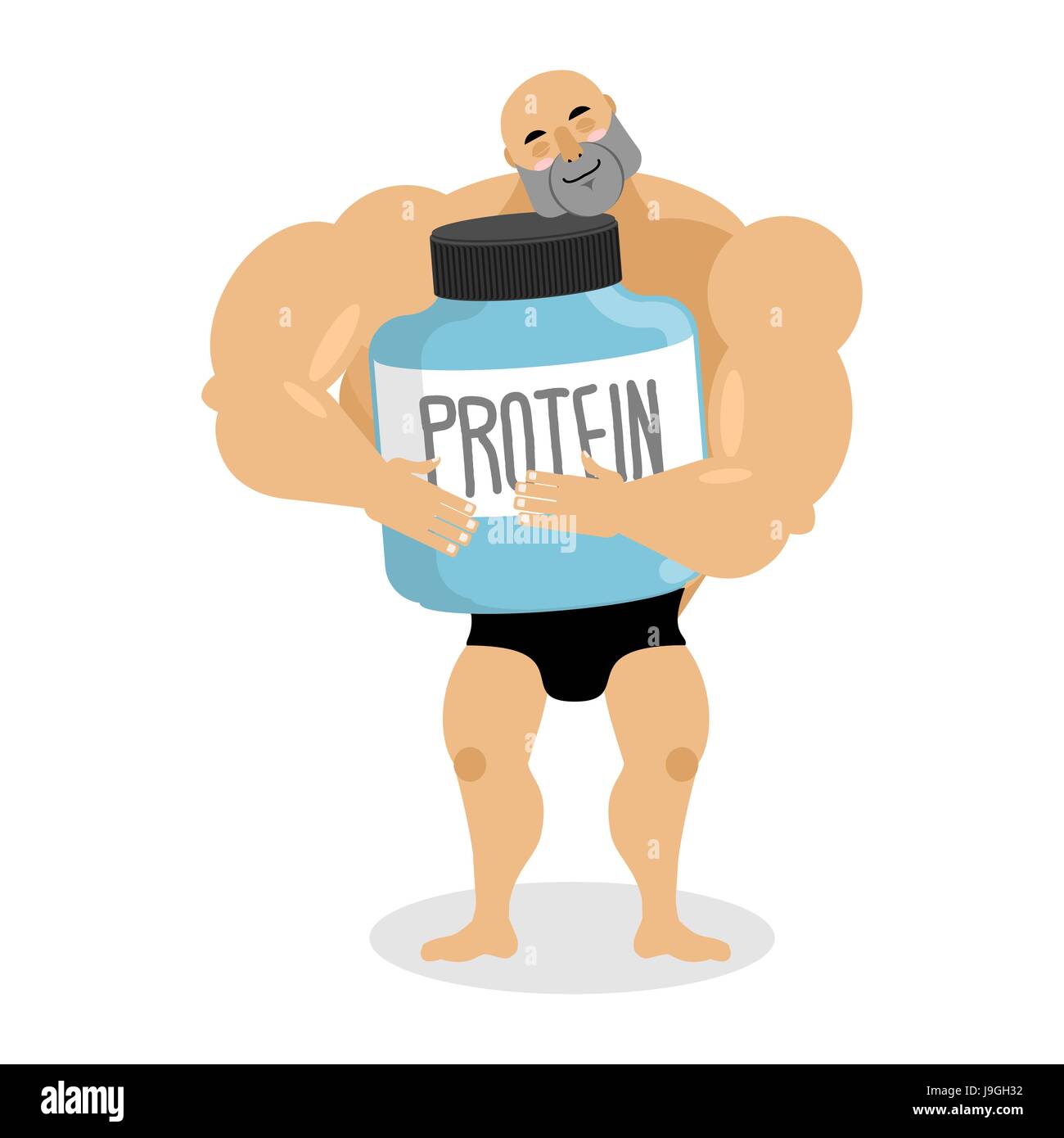 I love protein. Athlete and Sports Nutrition. Cute Bodybuilder. Lover ...