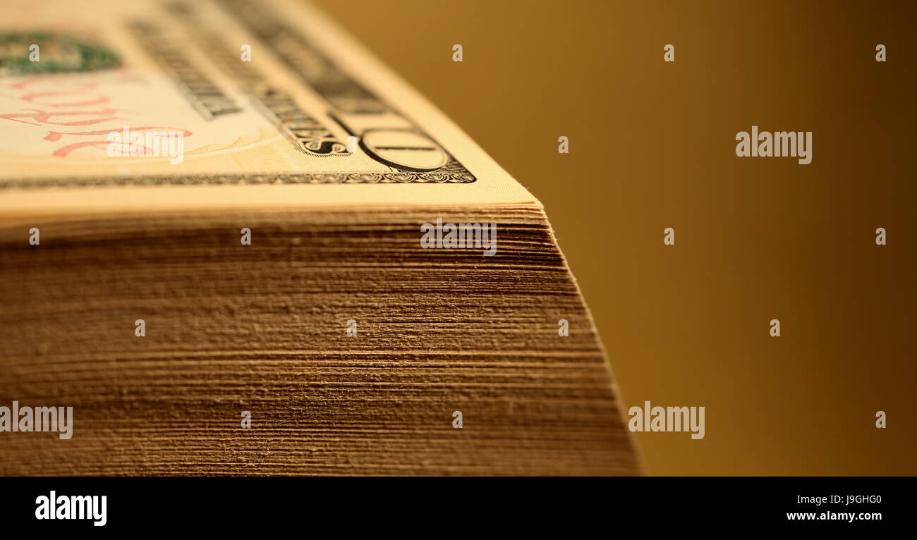 A huge stack of ten dollar bills Stock Photo - Alamy