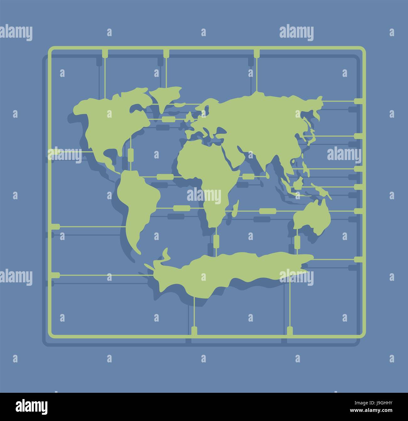 Injection molding Stock Vector Images - Alamy