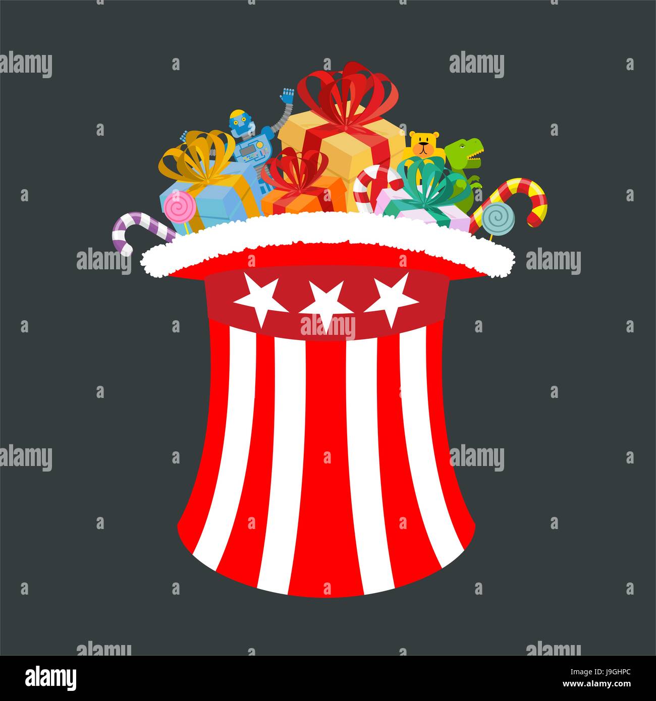 Patriotic children Stock Vector Images - Alamy