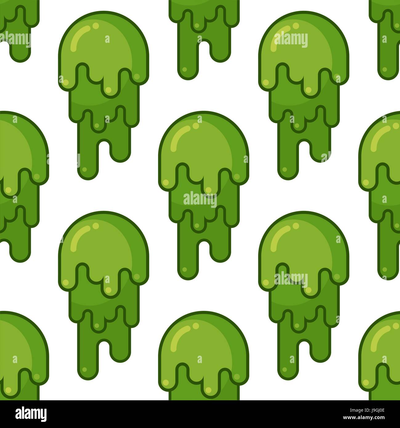 Snot seamless pattern. Snivel ornament. Booger background. Green slime ...