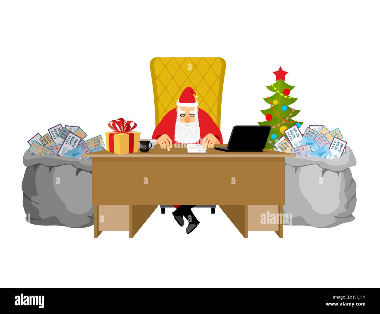 Santas Helpers Cut Out Stock Images & Pictures - Alamy