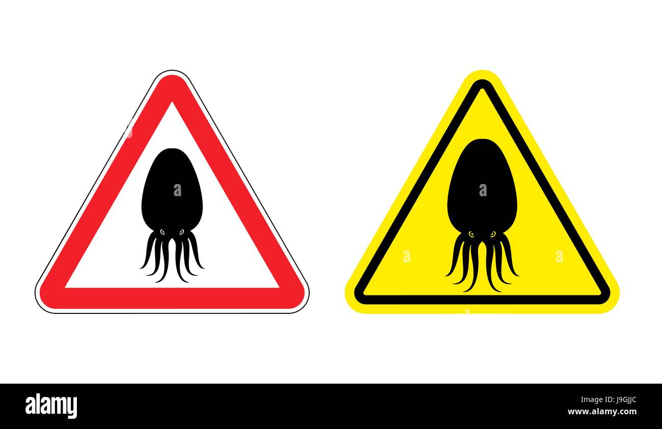 Yellow tentacles Cut Out Stock Images & Pictures - Alamy