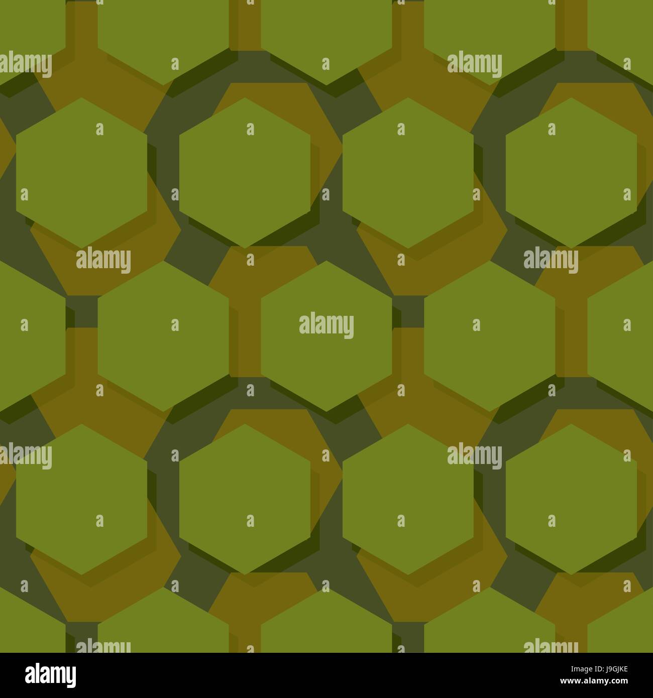 Military polygonal seamless pattern. Army abstract hexagon texture ...