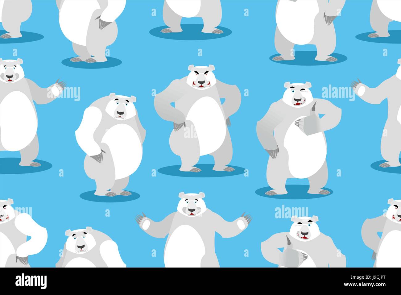 White fur polar bear texture hi-res stock photography and images - Alamy