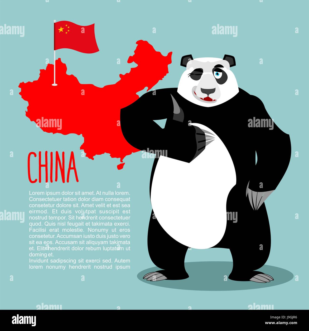 Endangered chinese species Stock Vector Images - Alamy