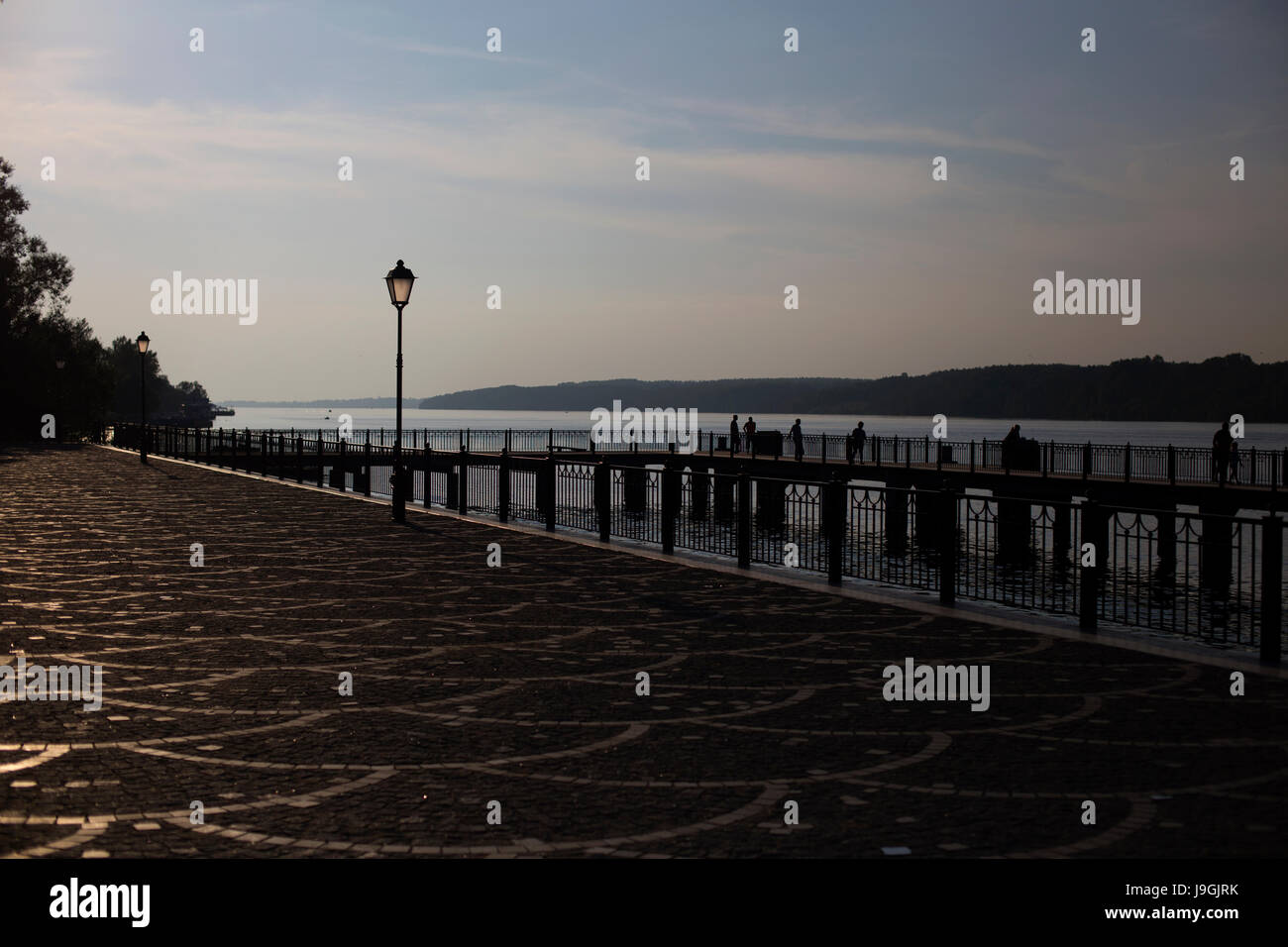 Pier volga river embankment hi-res stock photography and images - Alamy