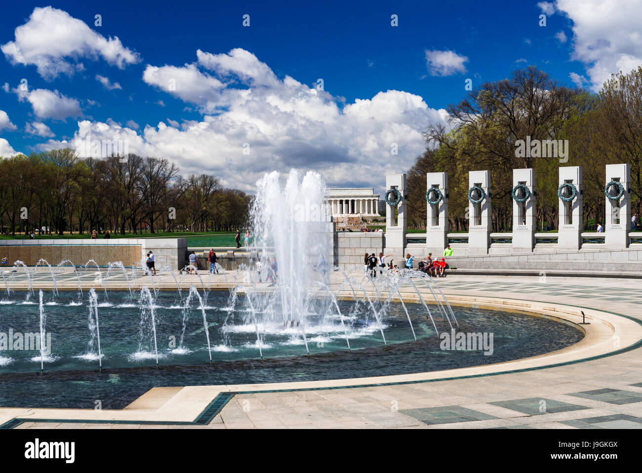 The World War II Memorial, Washington, DC USA Stock Photo - Alamy