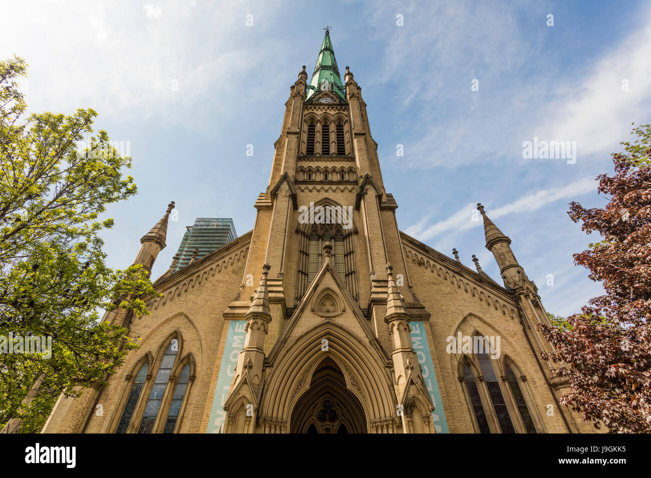 Exterior of Cathedral Church of St. James during Doors Open Toronto ...